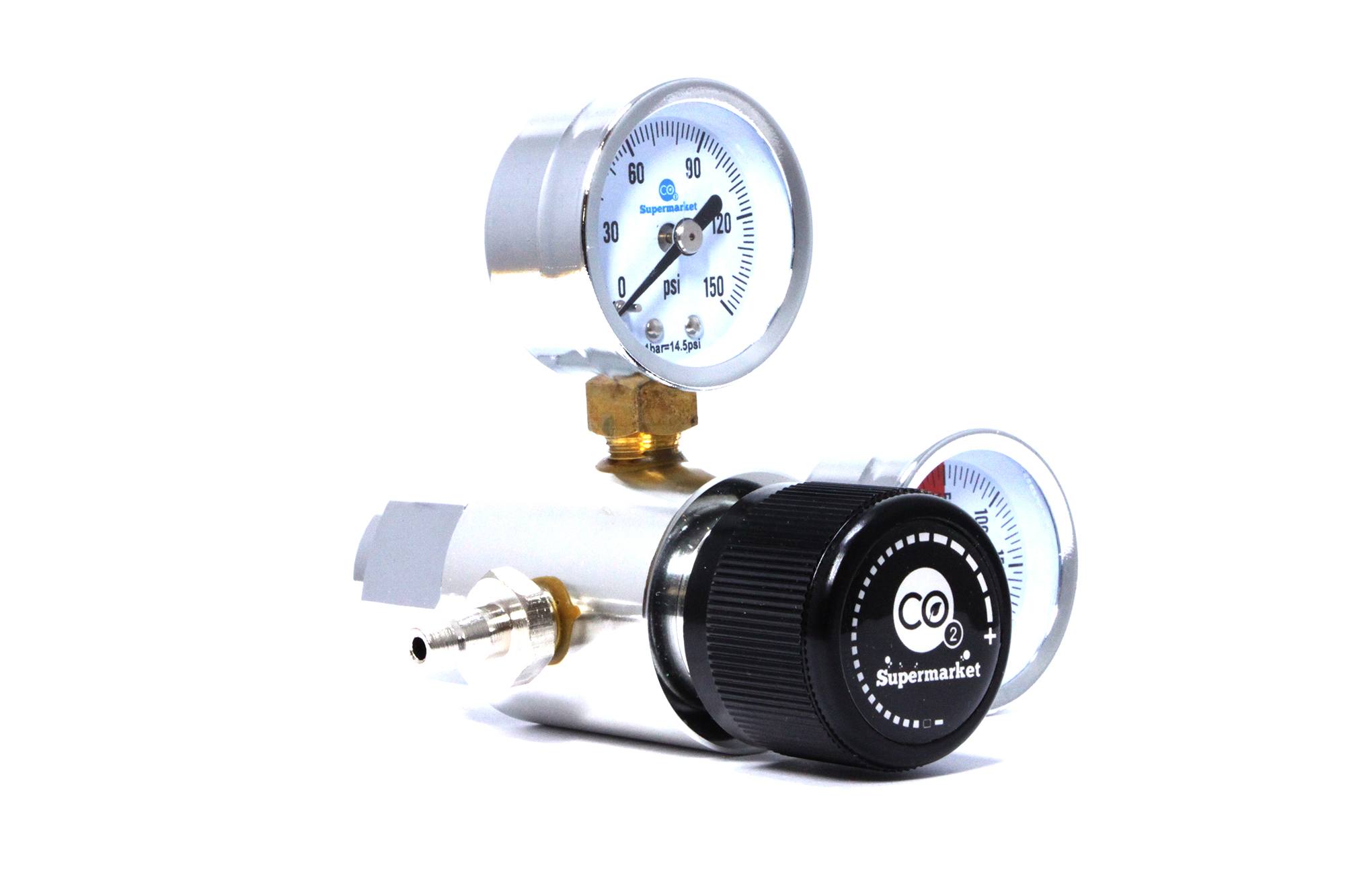 Homebrew Fust CO2 Regulator Met Dubbele Manometers & Instelbare ...